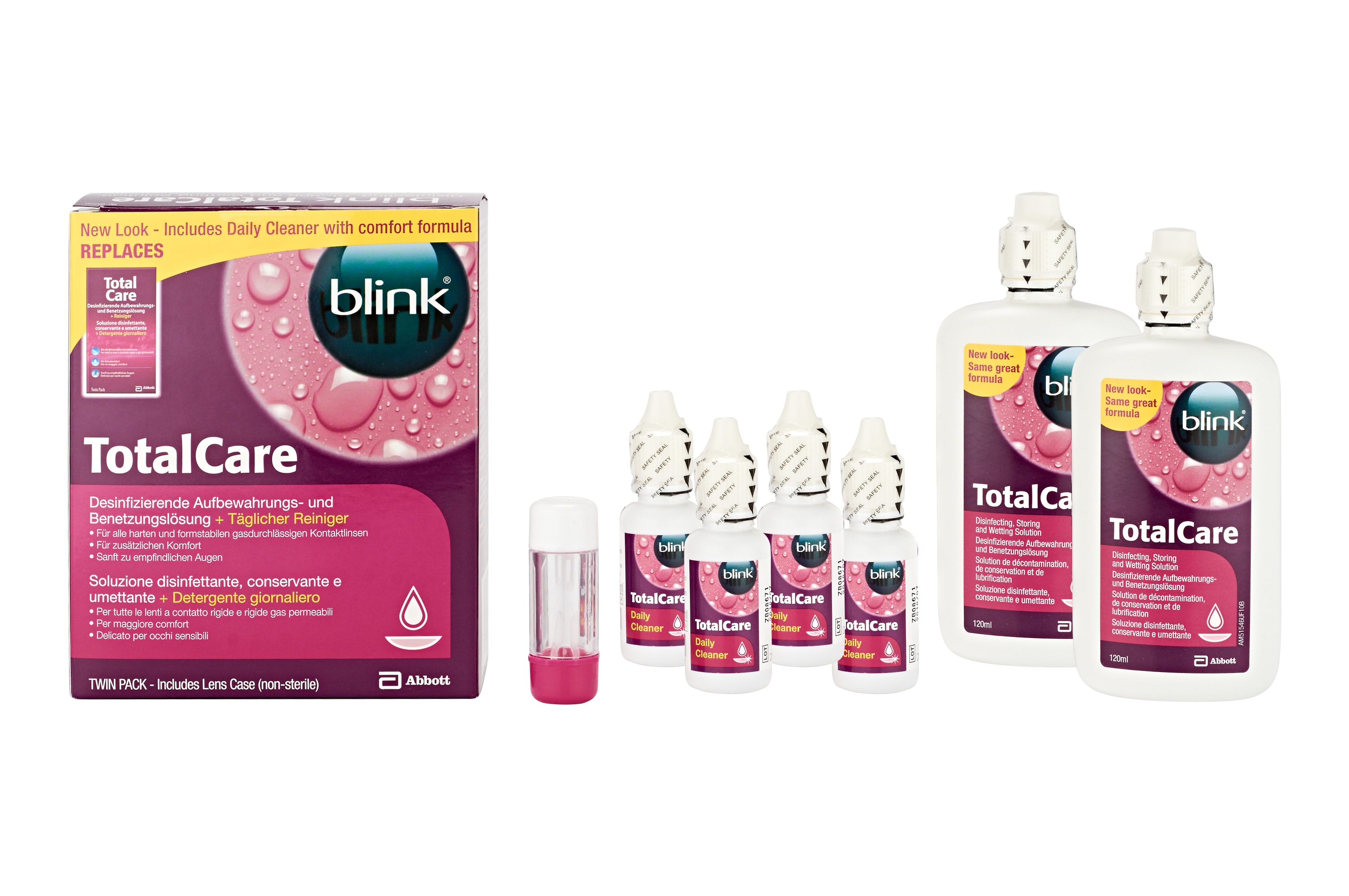 Koop Total Care Total Care Twin Pack 2x120/4x15 All-in-One vloeistof