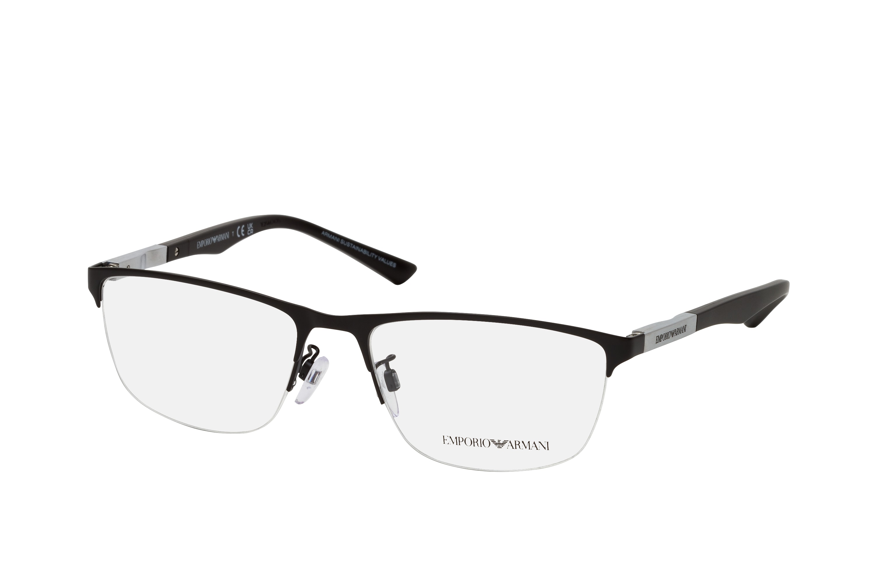 Elegantes Brille Emporio Armani Fotos